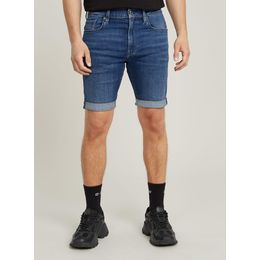 G-Star Raw 5-Pocket-Hose G-STAR "3301 Slim Denim Shorts", Herren, Gr. 30, Normalgr&ouml;&szlig;en, medium aged, Obermaterial: 7% Elastomultiester, 1% Elasthan, Hosen 5-Pocket-Hose