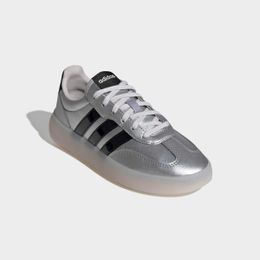 M&auml;dchen Sneaker "BARREDA DECODE", adidas Sportswear, Gr. 35,5silber metallic, core schwarz, chalk wei&szlig;, Synthetik, Schuhe, f&uuml;r Kinder & Jugendliche