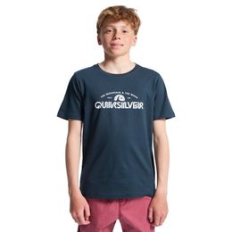 T-Shirt Quiksilver "Ev Corpo Classic", Jungen, Gr. 10, schwarz navy, Obermaterial: 70% Baumwolle, 30% Baumwolle;, Shirts T-Shirt