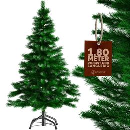 Casaria K&uuml;nstlicher Weihnachtsbaum 180cm PVC realistische Optik mit Metallst&auml;nder