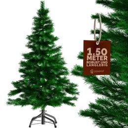 Casaria K&uuml;nstlicher Weihnachtsbaum 150cm PVC realistische Optik mit Metallst&auml;nder