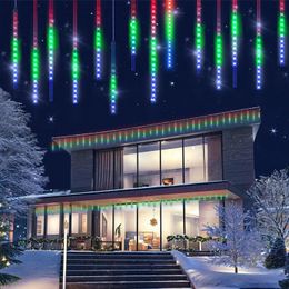 Monzana Lichterkette Weihnachten Diamantenregen Bunt