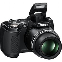 Andere Coolpix L310 - Schwarz + Nikon Nikkor Wide Optical Zoom VR 25-525 mm f/3.1-5.8 f/3.1-5.8