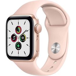 Apple Watch Series SE 1 (2020) GPS + Cellular 40 mm - Aluminium Gold - Sportarmband Ros&eacute;