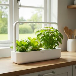 Click & Grow Smart Garden 9 - Indoor Kr&auml;utergarten (Farbe: wei&szlig; oder grau)