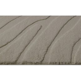 CS Schmal como Webteppich Wave &brvbar; beige &brvbar; Synthetische Fasern &brvbar; Ma&szlig;e (cm): B: 80 &raquo; H&ouml;ffner