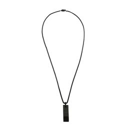 Calvin Klein Necklace 'Parallel' male Black size One Size