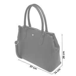 Tom Tailor Shopper 'Roma' Damen Gr&ouml;&szlig;e One Size schwarz