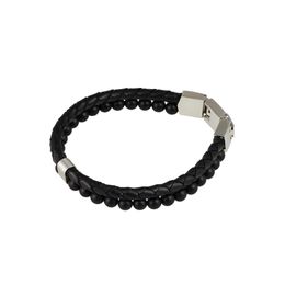 Fossil Armband Herren Gr&ouml;&szlig;e One Size schwarz / silber
