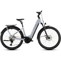 Cube Kathmandu Hybrid SLX 800 Wh E-Bike Easy Entry 28" foggrey'n'grey 58 cm | Dienstrad-Leasing m&ouml;glich