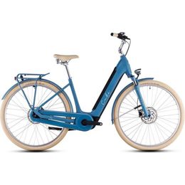 Cube Ella Hybrid 500 Wh E-Bike Easy Entry 28" sphereblue'n'creme 46 cm | Dienstrad-Leasing m&ouml;glich