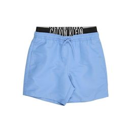 Calvin Klein Swimwear Badeshorts Jungen Gr&ouml;&szlig;e 164/176 blau / schwarz