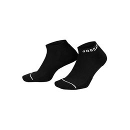 Jordan Socken 'Everyday No-Show' Damen Gr&ouml;&szlig;e 46/50 schwarz / wei&szlig;