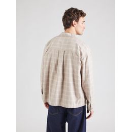 Jack & Jones JACK & JONES Hemd 'JPRBLAMADISON' Herren Gr&ouml;&szlig;e XL camel / sand / schwarz / wei&szlig;