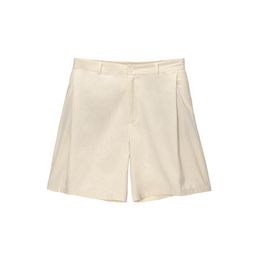 Pull&Bear Pull&bear Pleat-Front Pants male Beige size 44