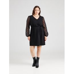 Vero Moda Curve Kleid 'VMCalva' Damen Gr&ouml;&szlig;e 46 schwarz Winterkleid