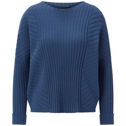 Oska Damen-Strickpullover gerippt