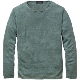 Seldom Herren-Strickpulli S Gr&uuml;nmelange