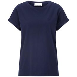 armedangels Damen-Baumwollshirt L Navy