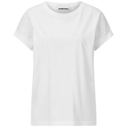 armedangels Damen-Baumwollshirt XL Wei&szlig;