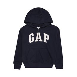GAP Sweatjacke 'HERITAGE' Jungen Gr&ouml;&szlig;e 104/110 schwarz / offwhite