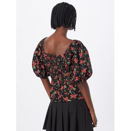Oasis Bluse Damen Gr&ouml;&szlig;e XXL gr&uuml;n / rot / schwarz