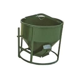 AEM Konischer Betonbeh&auml;lter 100 l, H 60 &times; &Oslash; 60 - mit Einfachverschluss