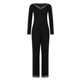 Hunkem&ouml;ller Hunkem&ouml;ller Pyjama Damen Gr&ouml;&szlig;e XS schwarz Winterkleid