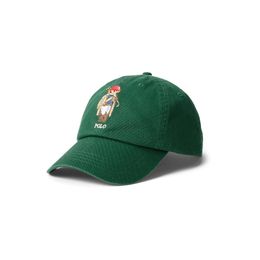 Polo Ralph Lauren Cap Damen Gr&ouml;&szlig;e 55/60 hellbraun / pastellgelb / dunkelgr&uuml;n / rot