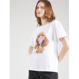 Einstein Newton Einstein & Newton T-Shirt 'Bubble Poodle' Damen Gr&ouml;&szlig;e S braun / rosa / schwarz / wei&szlig;