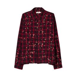 Bershka Button Up Shirt male Red size XS