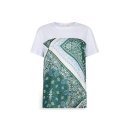 Liu Jo Shirt female Green, White size XL