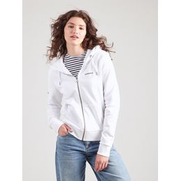 Superdry & Co Sweatjacke Damen Gr&ouml;&szlig;e S wei&szlig;