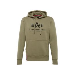 Alpha Industries Sweatshirt male Green size 4XL