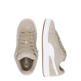 Puma Sneaker 'Suede XL' Jungen Gr&ouml;&szlig;e 35.5 mokka / gold / wei&szlig;