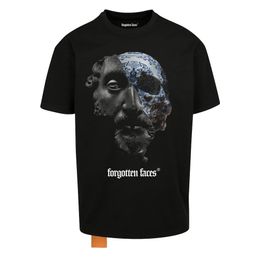 Forgotten Faces T-Shirt 'Aurelius' Herren Gr&ouml;&szlig;e XXXL grau / schwarz / wei&szlig;