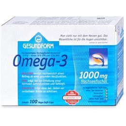 Gesundform Omega-3 1000 mg Vega-Soft Kapseln 100 St
