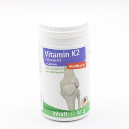 Vitamin K2+VITAMIN D3+Calcium Kapseln 60 St