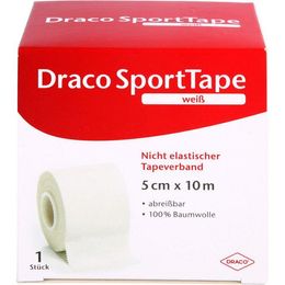 Draco Tapeverband 5 cmx10 m wei&szlig; 1 St