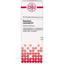 DHU-Arzneimittel Passiflora Incarnata D 1 Dilution 20 ml