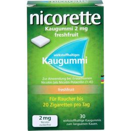 EurimPharm Arzneimittel Nicorette Kaugummi 2 mg freshfruit 30 St