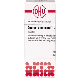 DHU-Arzneimittel Cuprum Aceticum D 12 Tabletten 80 St