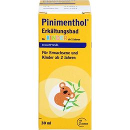 Pinimenthol Erk&auml;ltungsbad f.Kind ab 2 J.Eucalyptus 30 ml