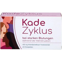 DR. KADE Kadezyklus bei starken Blutung.w.d.Menst 400mg Fta 20 St