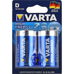 Batterien Mono LR20D 4920 Varta High 2 St