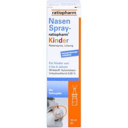NASENSPRAY-ratiopharm Kinder kons.frei 10 ml