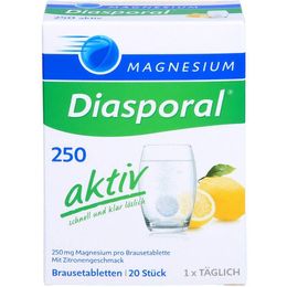 Magnesium Diasporal 250 aktiv Brausetabletten 20 St