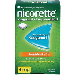 EMRA-MED Arzneimittel GmbH Nicorette Kaugummi 4 mg freshfruit 30 St