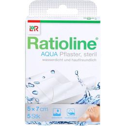 Lohmann & Rauscher Ratioline aqua Duschpflaster Plus 5x7 cm steril 5 St