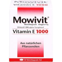 Mowivit Vitamin E 1000 Kapseln 50 St